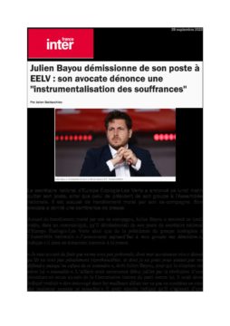 Affaire-Julien-Bayou-Marie-Dose-avocate-penaliste-Barreau-de-Paris-France-Inter-260922 | Cabinet ...